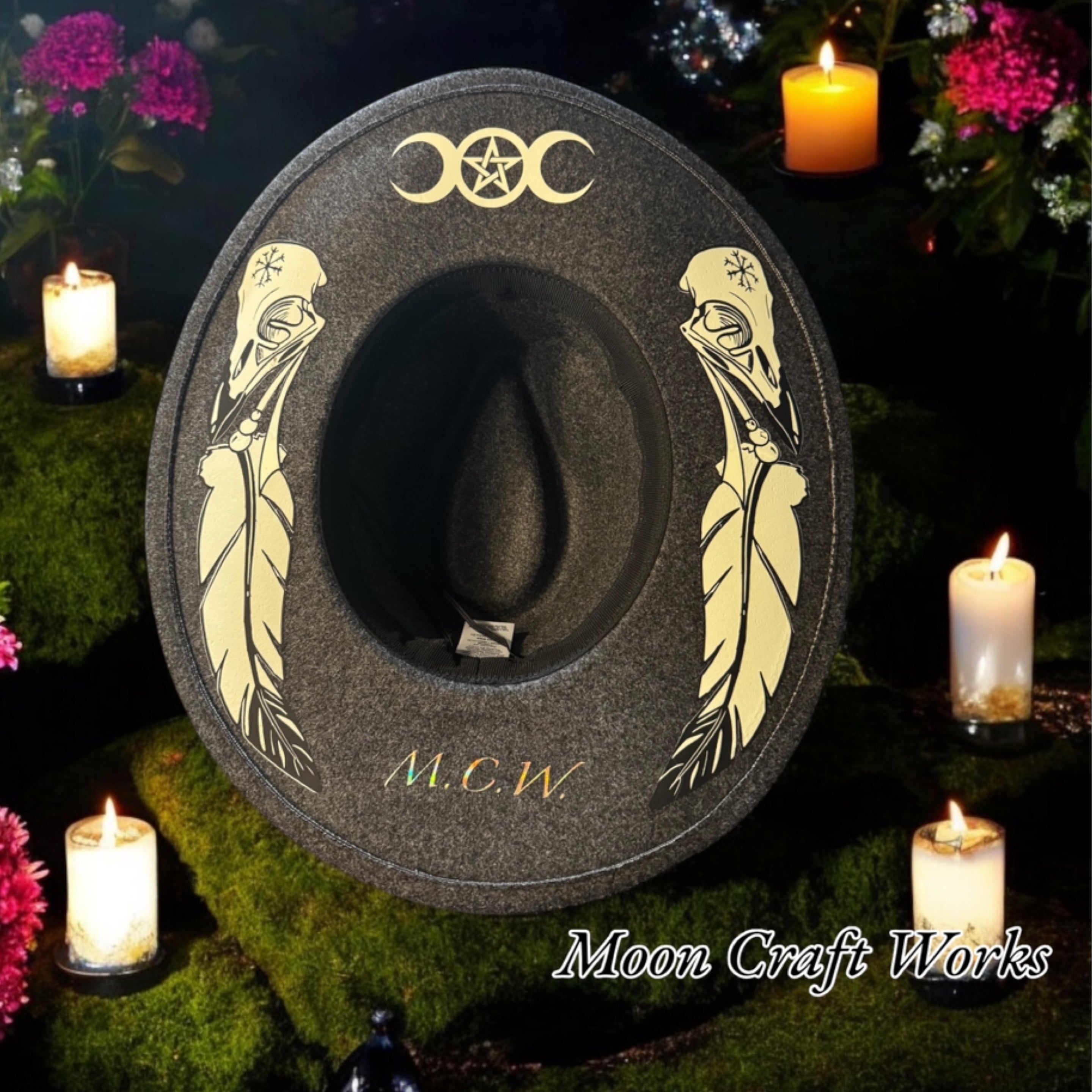 Raven Headdress Hat | Moon Craft Works