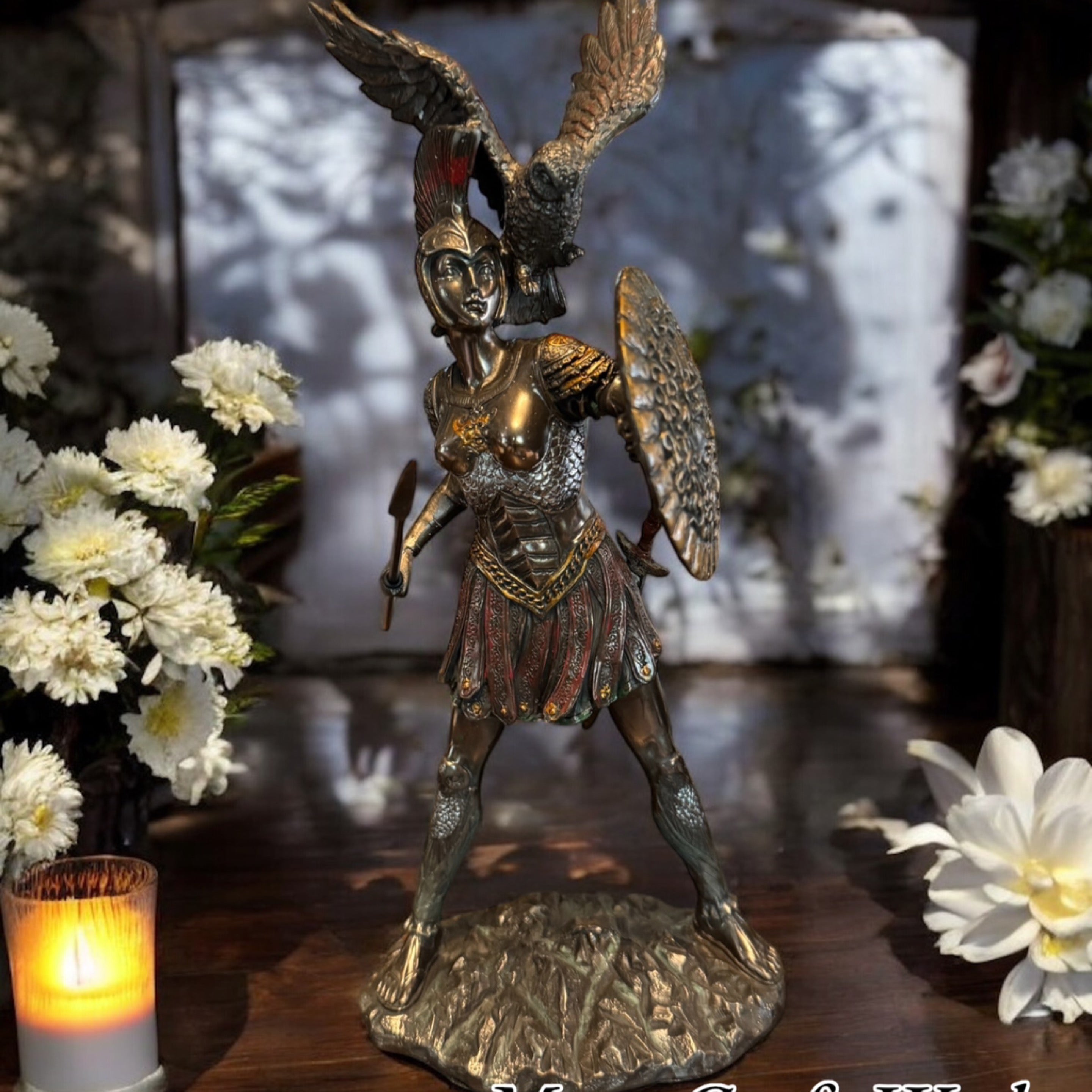 Greek Goddess of War, Athena | Moon Craft Works