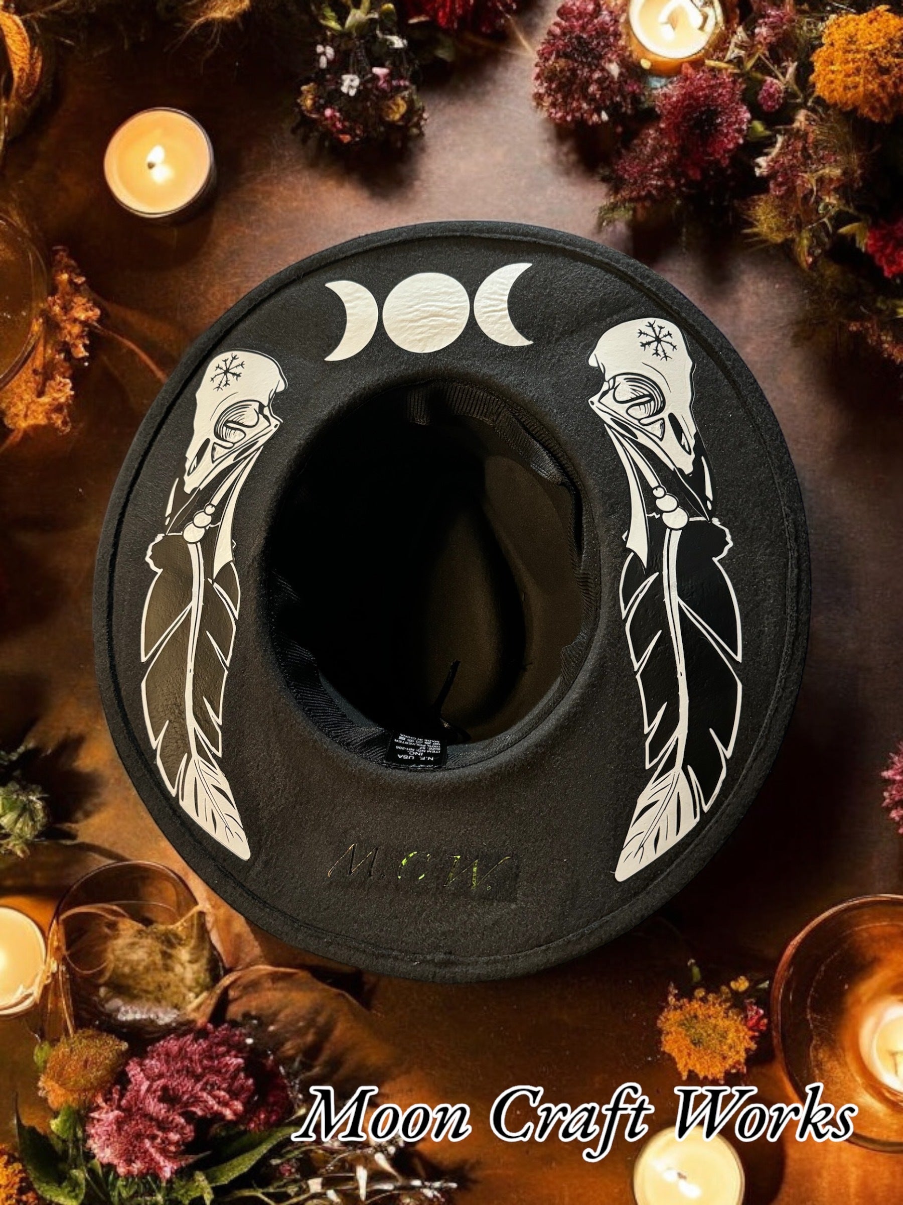 Raven Headdress Hat | Moon Craft Works
